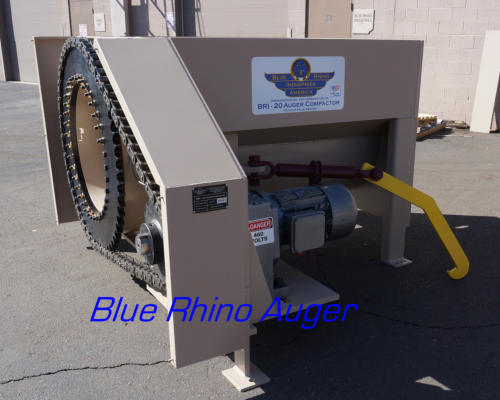 Auger Wood Compactors 20 HP | Blue Rhino Industries