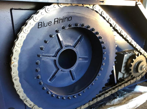 Auger Wood Compactors 20 HP | Blue Rhino Industries